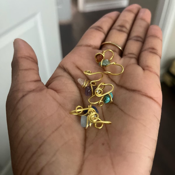 Set of 14 Nose Cuffs. Adjustable Wire. Gold or Silver. 18k Gold Plated ...
