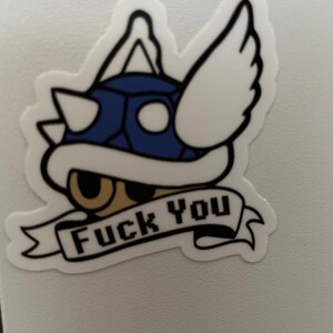 Chain Chomp Vinyl Sticker Mario Kart Nintendo | Etsy