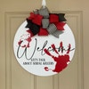 Sign Language Welcome Sign ASL Welcome Wreath Door - Etsy