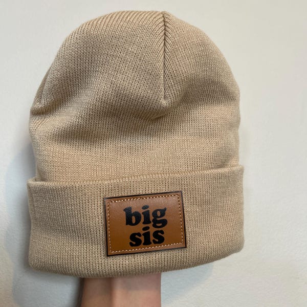Big Brother Hat Big Brother Announcement Beanie Gifts Personalized Big ...