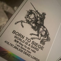 Born to Siege Sticker - Etsy