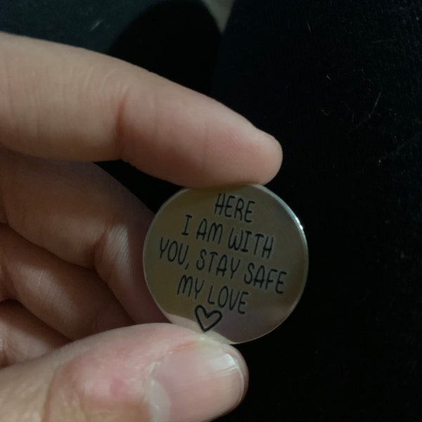 Custom Message Coin, Police Pocket Coin, Military Deployment Gift ...