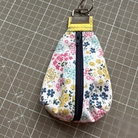Key Fob Coin Pouch Pattern - Etsy UK