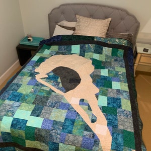 Patchwork Monstera Quilt Pattern PDF Download - Etsy