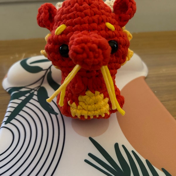 PDF Pattern: Loong the Chubby Dragon - Etsy