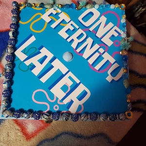 Custom Memorial Graduation Cap Topper, I Did It for Them Cap Decoration ...