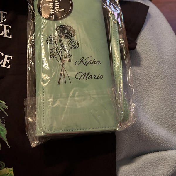 Birth Month Flower Engraved Manicure Set, Custom 7-piece Manicure and ...