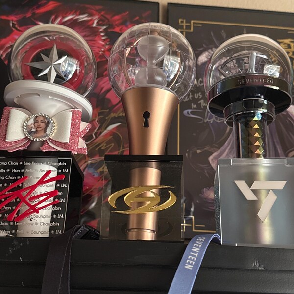 Lightstick Stand - Custom Lightstick Holder - Lightiny Holder ...