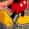 Mickey Mouse Patch, Disney Sewing Patch, Embroidery DIY Fabric Patches ...