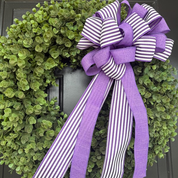 Blue Pink Bow, Gender Reveal Baby Shower Bow, Baby Shower Gift Bow ...