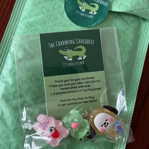 Bubble Froggy Croc Charm - Etsy