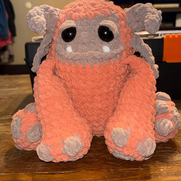 Ludo Mod Crochet Pattern: Amigurumi Monster (digital Download) - Etsy