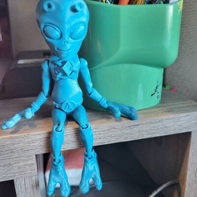 Flexi Alien 3D Printed - Etsy