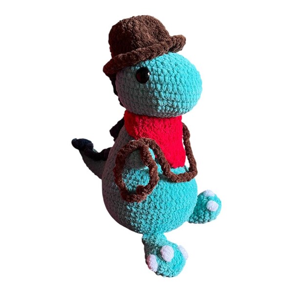 Cowboy Rex Pattern PDF Digital Download Amigurumi Stuffed Animal ...