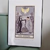 The Lovers VI - Tarot Card Art - Hand-cut Art Card Mounted on 5x7 ...