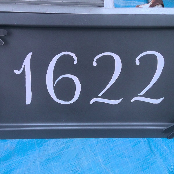 Number STENCIL Script Font 0-9 for Painting Wood Signs Wedding Tables ...