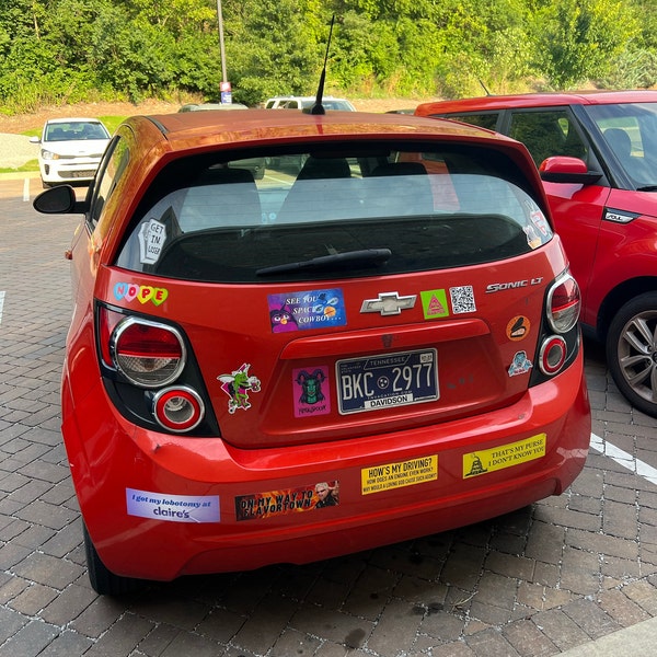 Flavortown Guy Fieri Funny Bumper Sticker Car Decal Waterproof Sticker ...