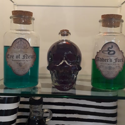 Witch Apothecary Labels, Magick Potion Ingredient Labels, Halloween ...