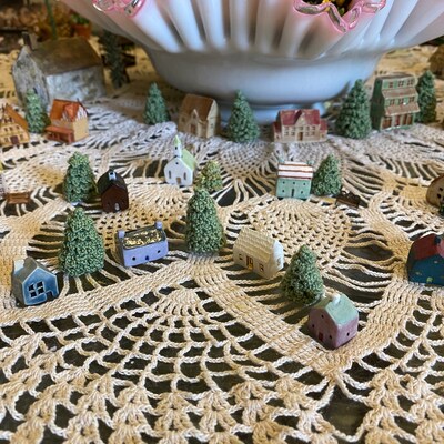 Paper Mache Acorn Figure, Acorn Collection Gift, Okubo Originals, Tiny ...