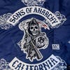 Sons of Anarchy Jax Teller Leather Vest Embroidered Patches Set Iron on ...