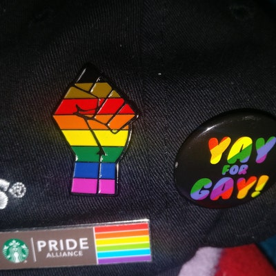 POC LGBT Pride Enamel Pin Philly Pride Pin - Etsy