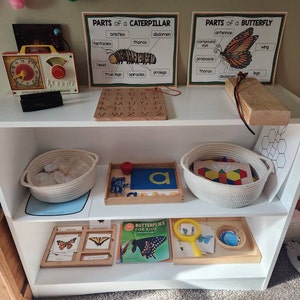 Butterfly Matching Cards, Montessori Materials Printable, Toddler ...