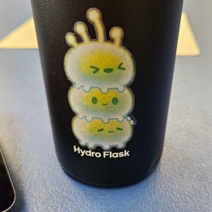 Moon Jellyfish Translucent Vinyl Stickers - Etsy