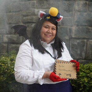 Moogle Inspired Headband - Etsy