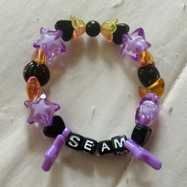 Custom Character/fandom/name Kandi Bracelets - Etsy