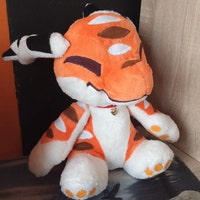 Plush Sewing Pattern PDF Furry Anthro Stuffed Animal - Manokit Plushie ...