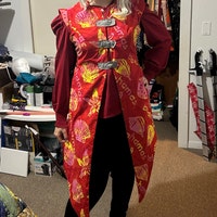 Tabard Sewing Pattern, Female Medieval Surcoat, XXS XXL, Sideless ...