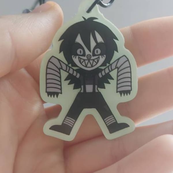 Creepypasta GLOW Eyeless Jack Ticci Toby Jane the Killer Laughing Jack ...