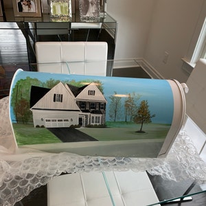 Monarch Butterfly and Sunflowers Painted Mailbox for Summer - Etsy