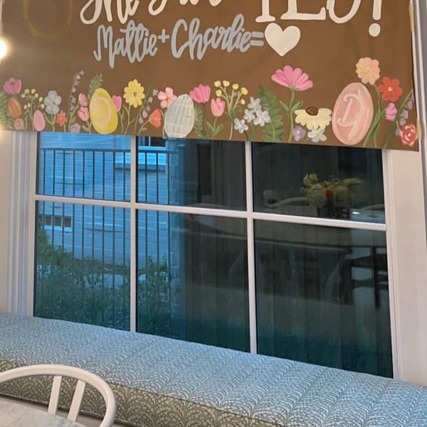 Custom Hand Painted Banner - Etsy