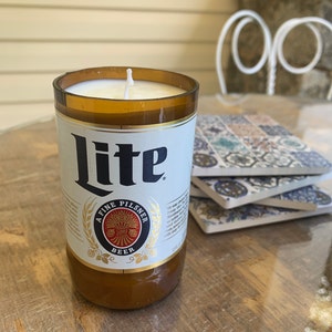 Modelo Beer Can Candle Scented Soy Wax Candle Handmade - Etsy