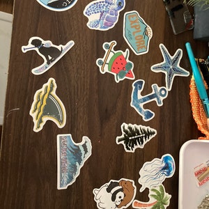 10-300pcs Pack Vsco Stickers I Cute Stickers Waterproof 100% Vinyl ...