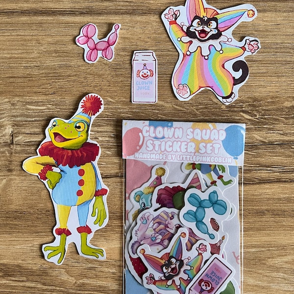 A6 UWU Burger Fast Food Sticker Sheet - Etsy