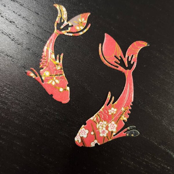 Japanese Fan Stickers, Uchiwa Fan Deco Stickers, Gift Wrapping, Crepe ...