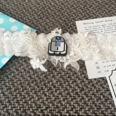 Star Wars Bridal Garter Wedding Garter Keepsake Garter Lace Garter Geek ...