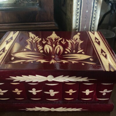 Genuine Impossible Lock Box Puzzle W/ Secret Compartment by European ...