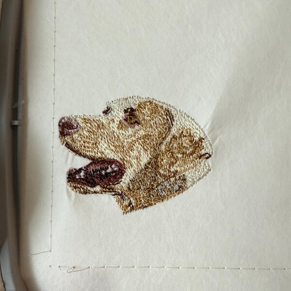 Belgian Malinois Embroidery File, Dog Gifts, Realistic Dog, Trendy ...