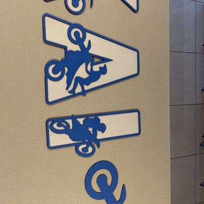 Spider Wall Letters Nursery Wall Sign Spiderweb Themed - Etsy