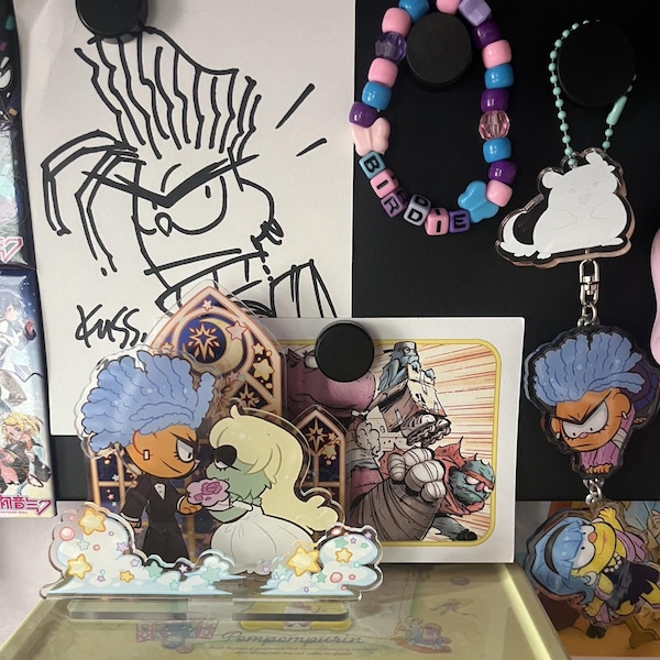 YCH Commission Chibi Hanging Custom Acrylic Keychains CUSTOM ORDER - Etsy