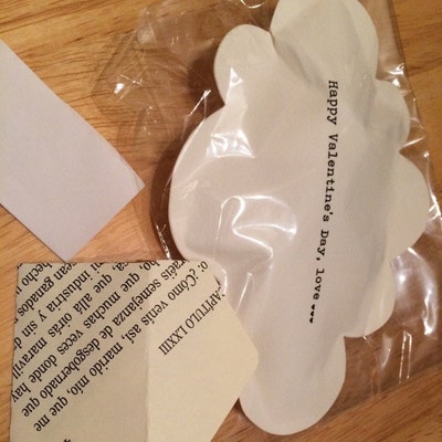 Packaging Cut Out in Shape of a Cloud. Clouds With Messages. Clouds of ...