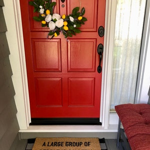 Push It Doormat | Etsy