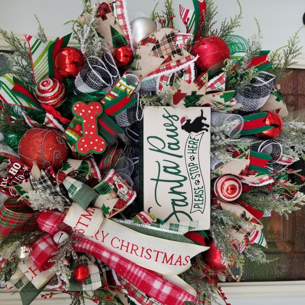 Ornaments Attachments, Christmas Wreath Attachments, Whimsical Holiday ...