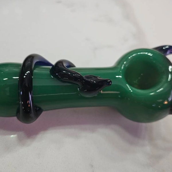 5" Glass Smoking Pipe "demon" Devil Tobacco Bowls for Smoke Bowl Pocket ...