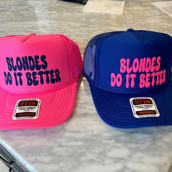 Custom Puff Hat, Puff Trucker Hat, Custom Foam Hat, Custom Party Hat ...