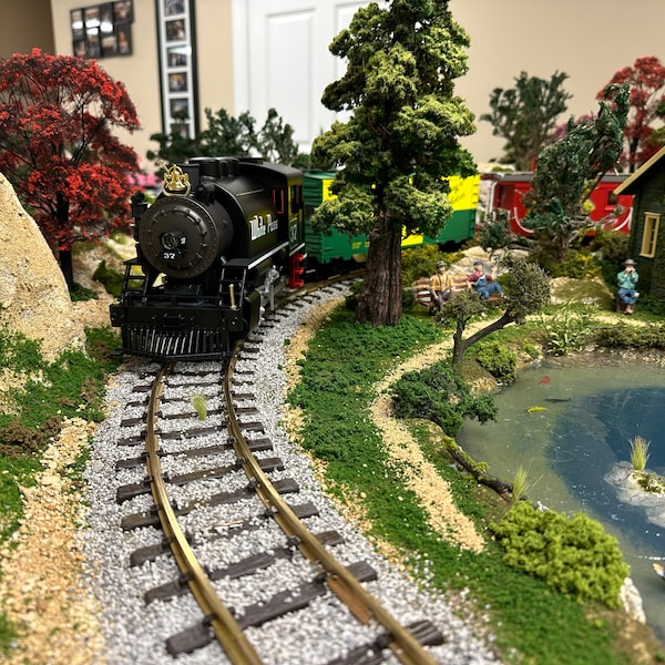 Dollhouse Miniature Handmade 17" Giant Sequoia Tree - 1/12 1/24 1:48 ...