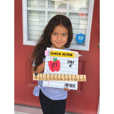 1st Day of School, 100th Day of School, Last Day of School, Back to ...